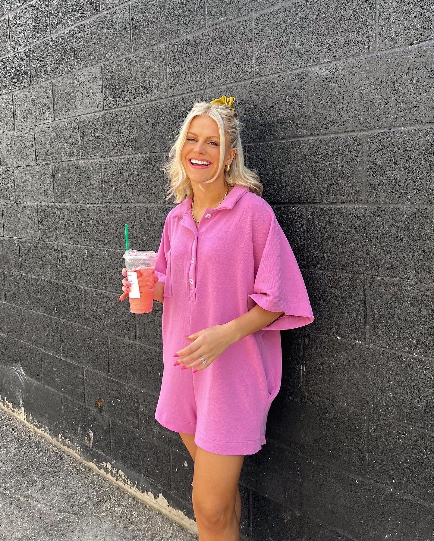 Summer BFF Romper// Peony *RESTOCKED* – Coco McCall Shop
