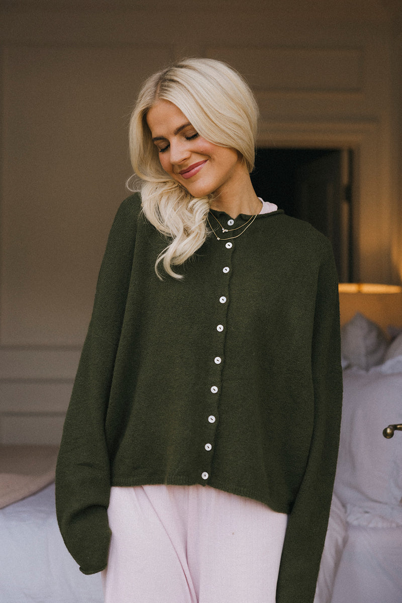 Coco Cutie Cardigan // Olive *COCO EXCLUSIVE* – Coco McCall Shop