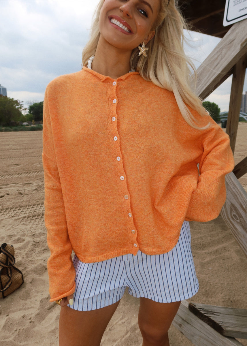Coco Cutie Cardigan // Clementine – Coco McCall Shop
