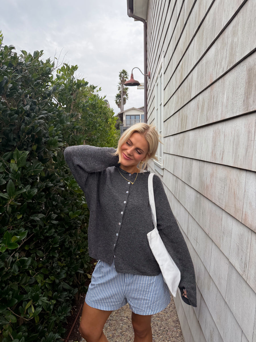 Coco Cutie Cardigan // Heather – Coco McCall Shop