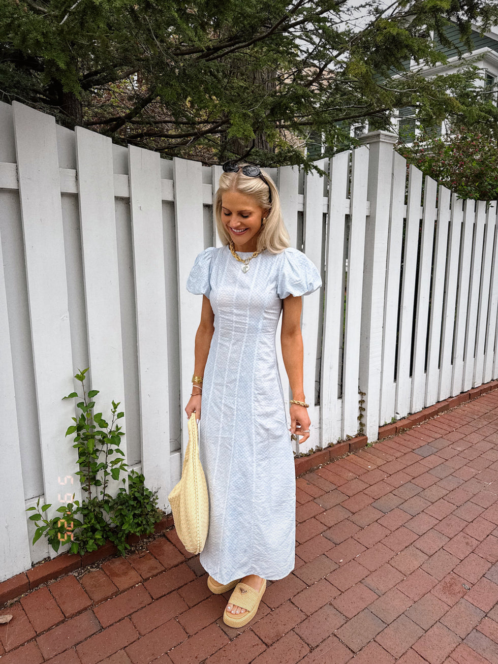 Stay Sunny Dress// Blue – Coco McCall Shop