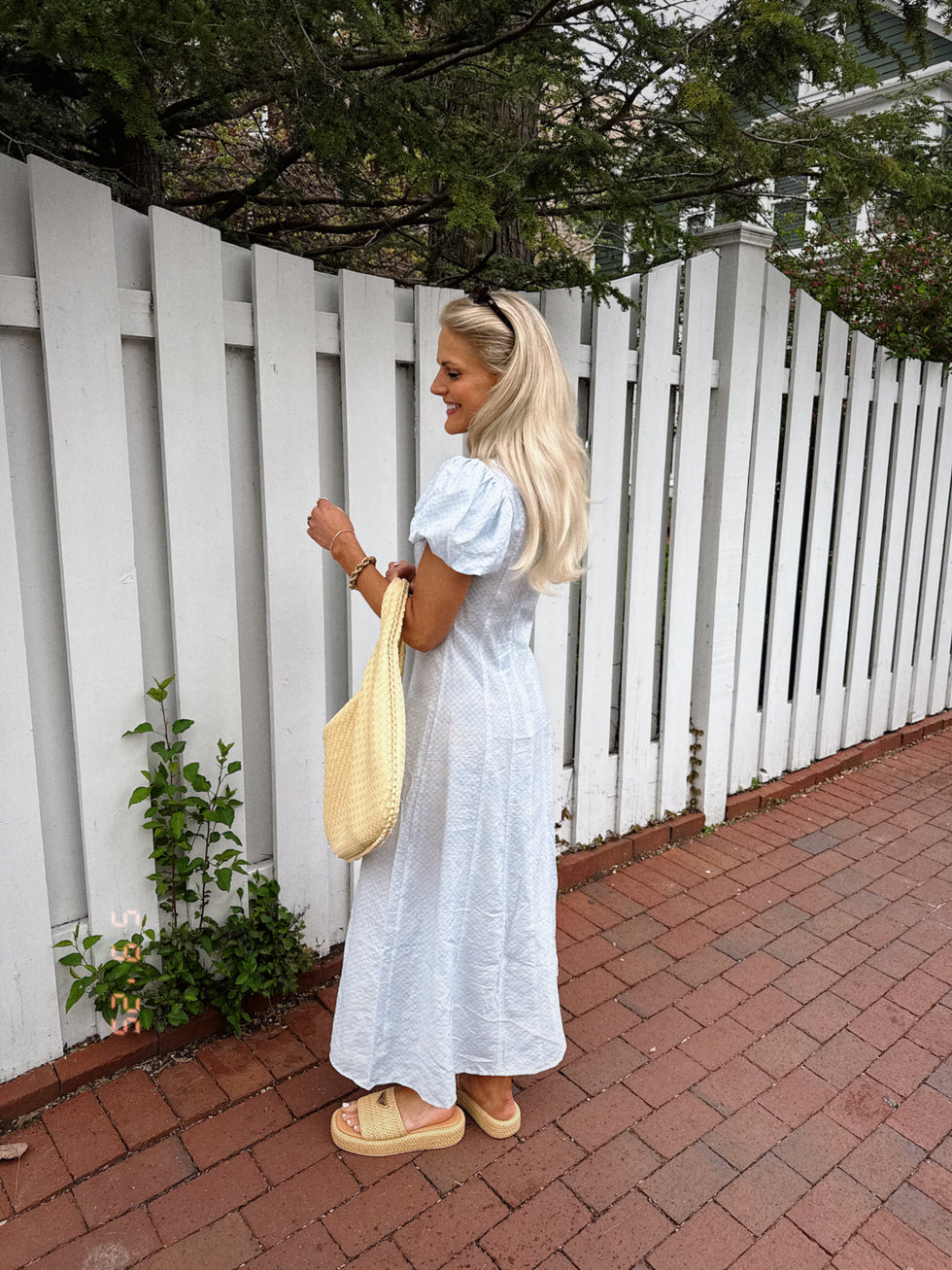 Stay Sunny Dress// Blue – Coco McCall Shop