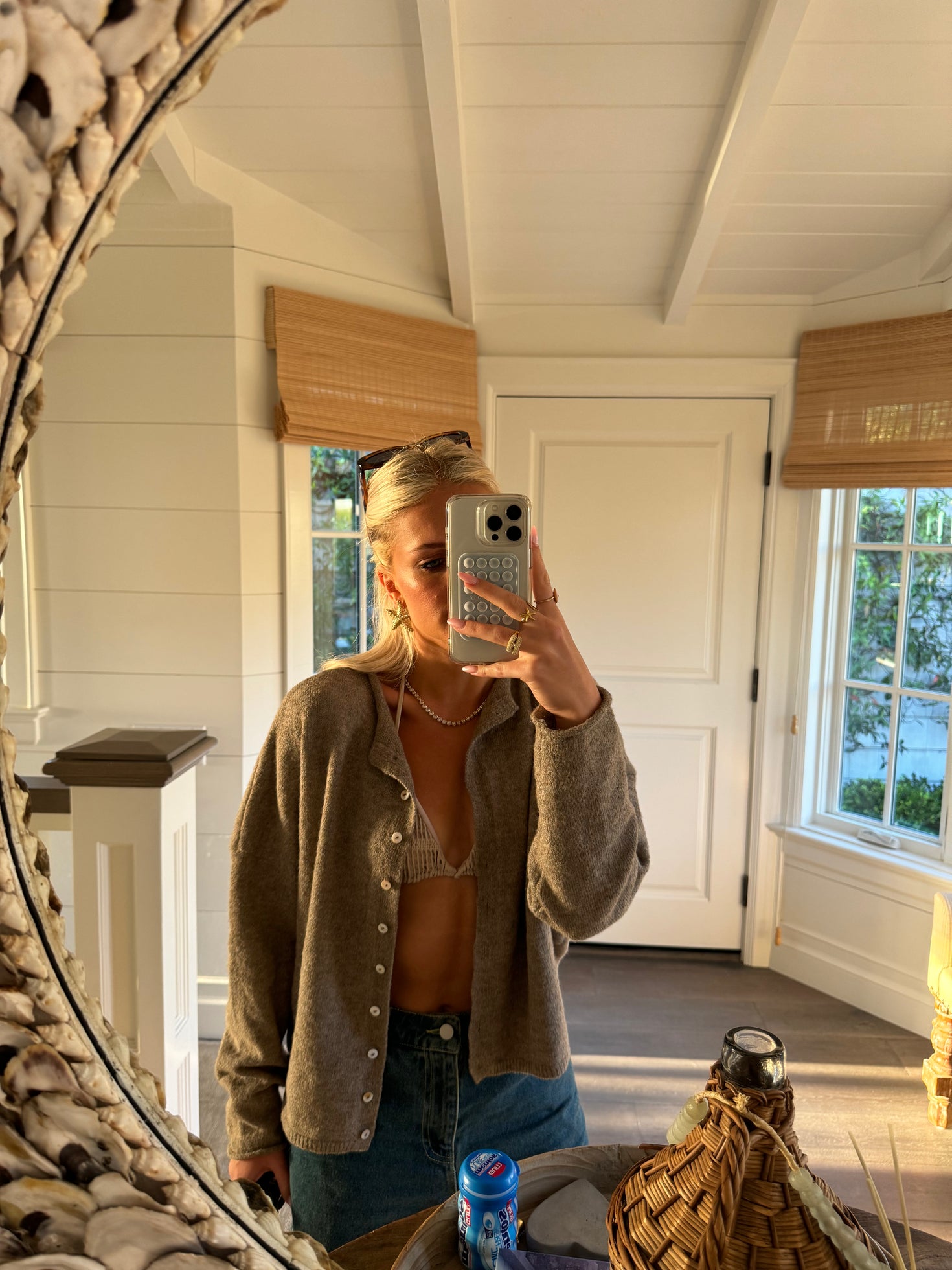 Coco Cutie Cardigan // Mocha *PREORDER* – Coco McCall Shop