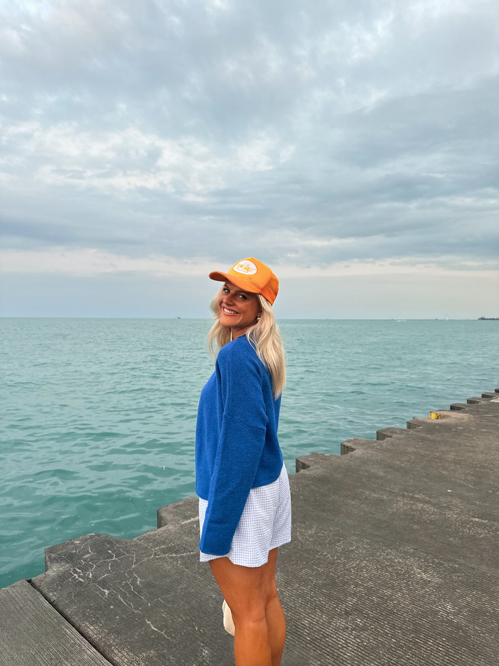 Coco Cutie Cardigan // Cobalt *RESTOCKED* – Coco McCall Shop
