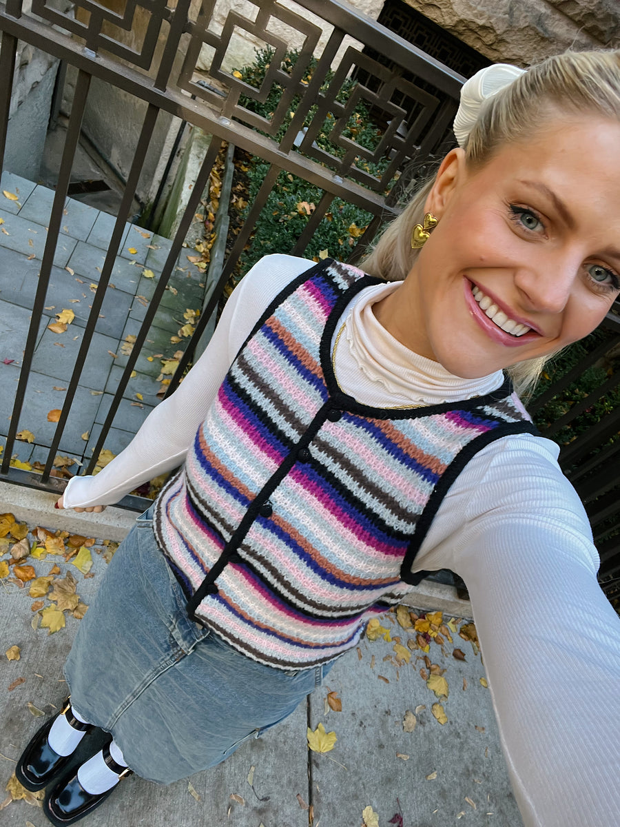 Gigi Knit Vest – Coco McCall Shop