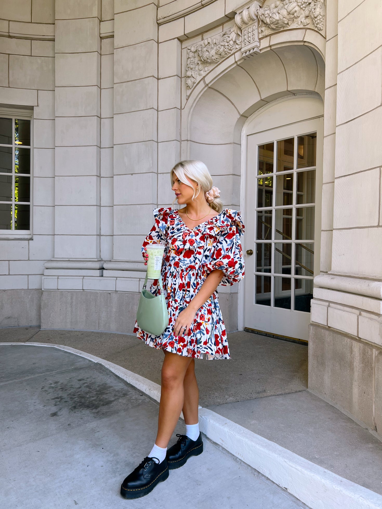 Dream Girl Dress // Red Floral – Coco McCall Shop