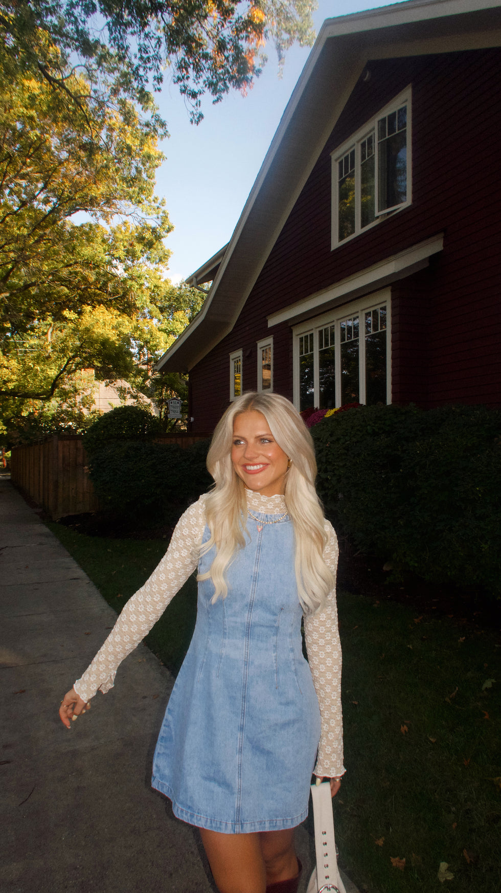 The Pippa Dress// Light Wash – Coco McCall Shop