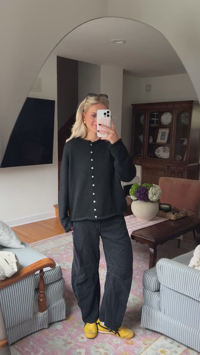 Coco Cutie Cardigan // Black – Coco McCall Shop
