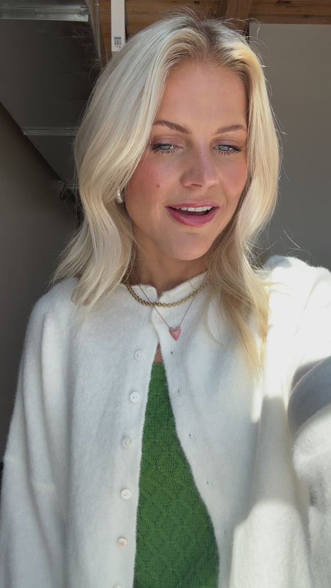 Coco Cutie Cardigan // White – Coco McCall Shop